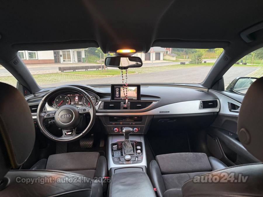 Melns Audi A7 Sportback 2014 Tallina, ar dzinēja tilpumu 3.00 L un nobraukumu 252 tūkst. km par 16500 €, foto 7 vietnē AUTOMOTO.COM.LV