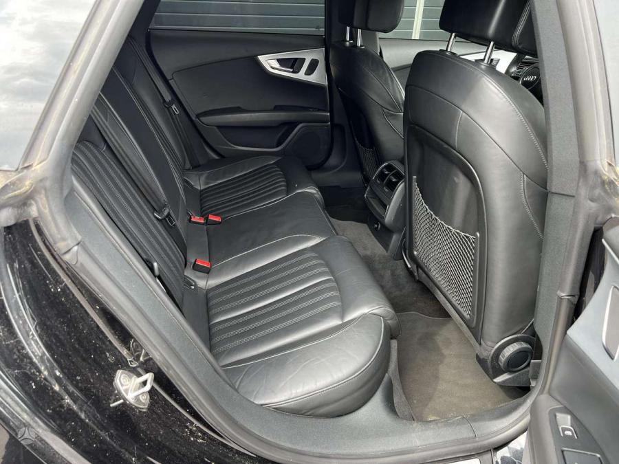 Черный Ауди А7 Спортбек 2014 в Алитус, объемом двигателя 2.97 л и пробегом 242 тыс. км за 11600 €, фото 18 на AUTOMOTO.COM.LV