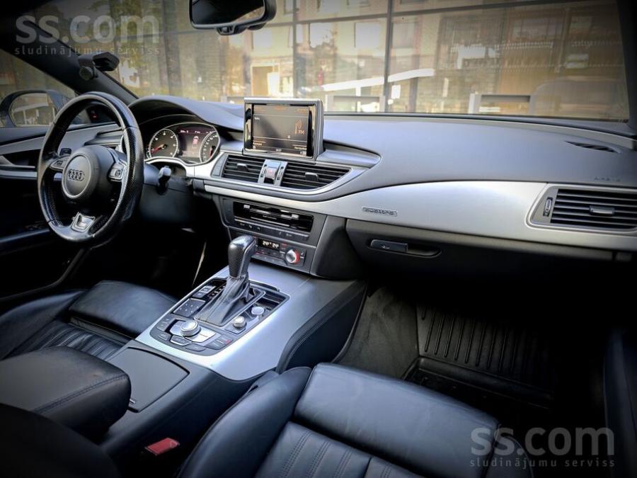 Melns Audi A7 Sportback 2014 Rīga, ar dzinēja tilpumu 3.00 L un nobraukumu 238 tūkst. km par 19990 €, foto 12 vietnē AUTOMOTO.COM.LV