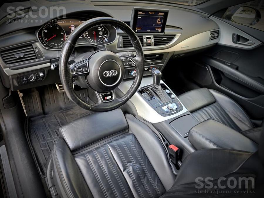 Melns Audi A7 Sportback 2014 Rīga, ar dzinēja tilpumu 3.00 L un nobraukumu 238 tūkst. km par 19990 €, foto 16 vietnē AUTOMOTO.COM.LV