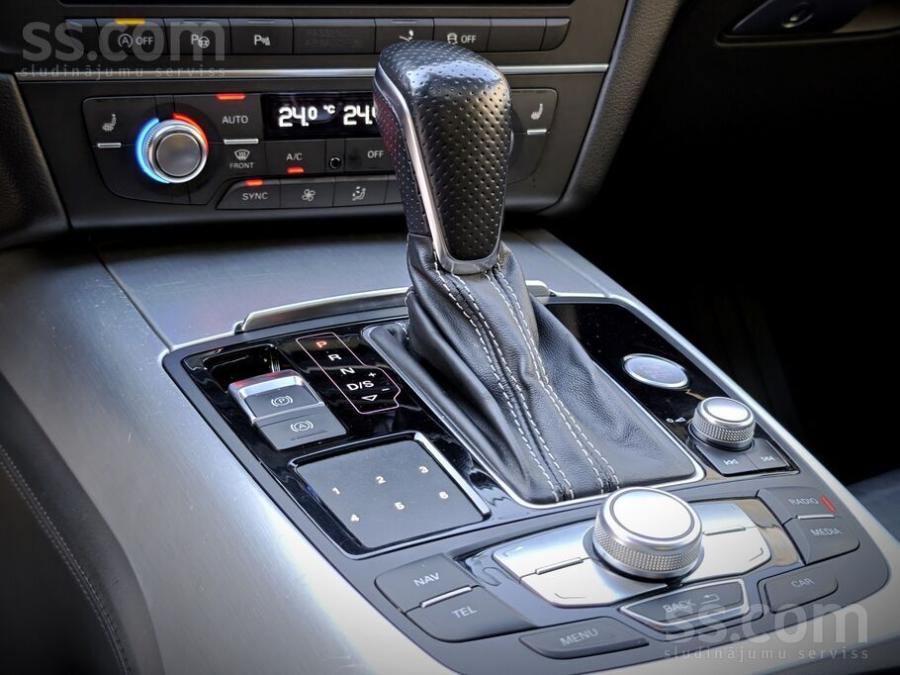 Melns Audi A7 Sportback 2014 Rīga, ar dzinēja tilpumu 3.00 L un nobraukumu 238 tūkst. km par 19990 €, foto 19 vietnē AUTOMOTO.COM.LV