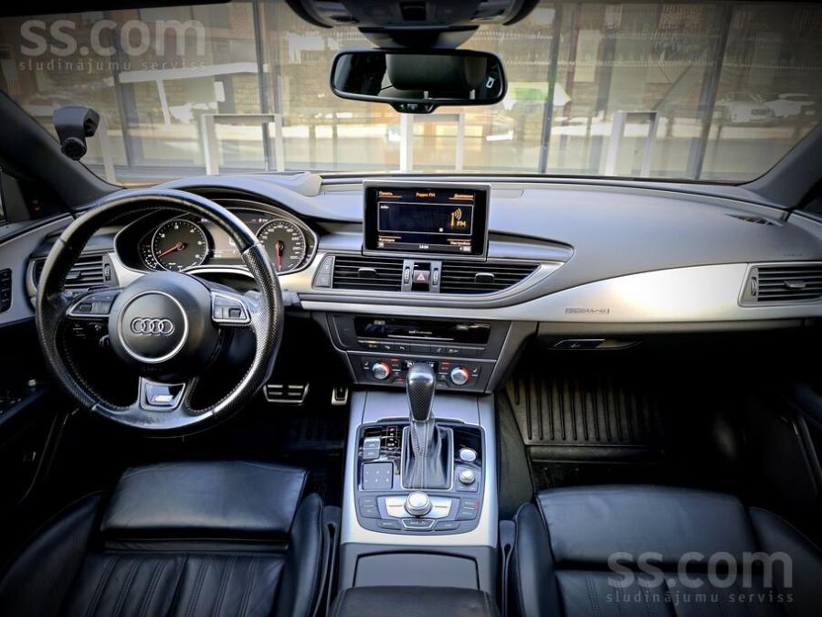 Melns Audi A7 Sportback 2014 Rīga, ar dzinēja tilpumu 3.00 L un nobraukumu 238 tūkst. km par 19990 €, foto 23 vietnē AUTOMOTO.COM.LV