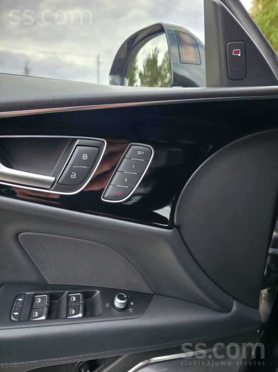 Black Audi A7 Sportback 2014 in Talsi, with an engine capacity of 3.00 L and mileage of 275 thousand km for 14500 €, photo 10 on AUTOMOTO.COM.LV