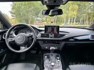 Black Audi A7 Sportback 2014 in Talsi, with an engine capacity of 3.00 L and mileage of 275 thousand km for 14500 €, photo 11 on AUTOMOTO.COM.LV