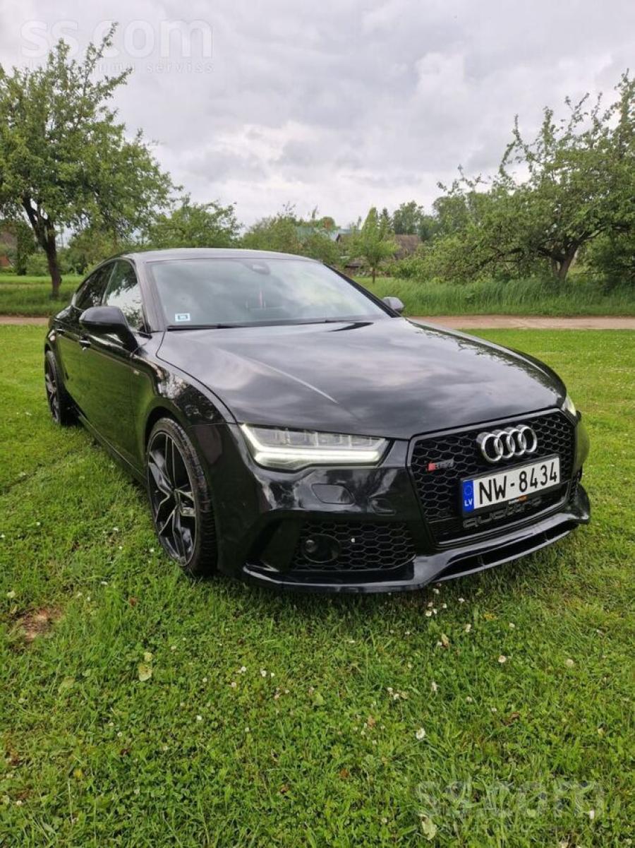 Melns Audi A7 Sportback 2015 Rīga, ar dzinēja tilpumu 3.00 L un nobraukumu 312 tūkst. km par 18000 €, foto 1 vietnē AUTOMOTO.COM.LV