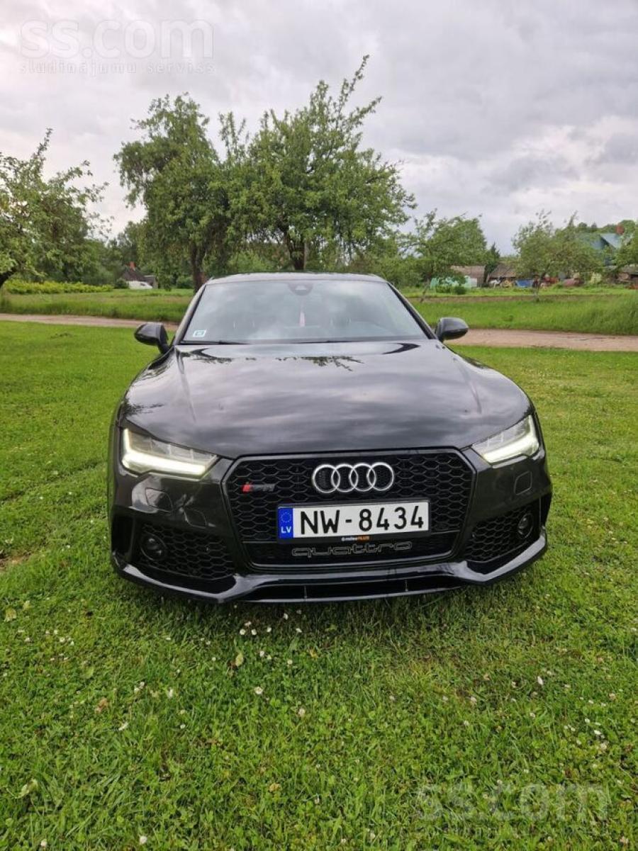 Melns Audi A7 Sportback 2015 Rīga, ar dzinēja tilpumu 3.00 L un nobraukumu 312 tūkst. km par 18000 €, foto 3 vietnē AUTOMOTO.COM.LV