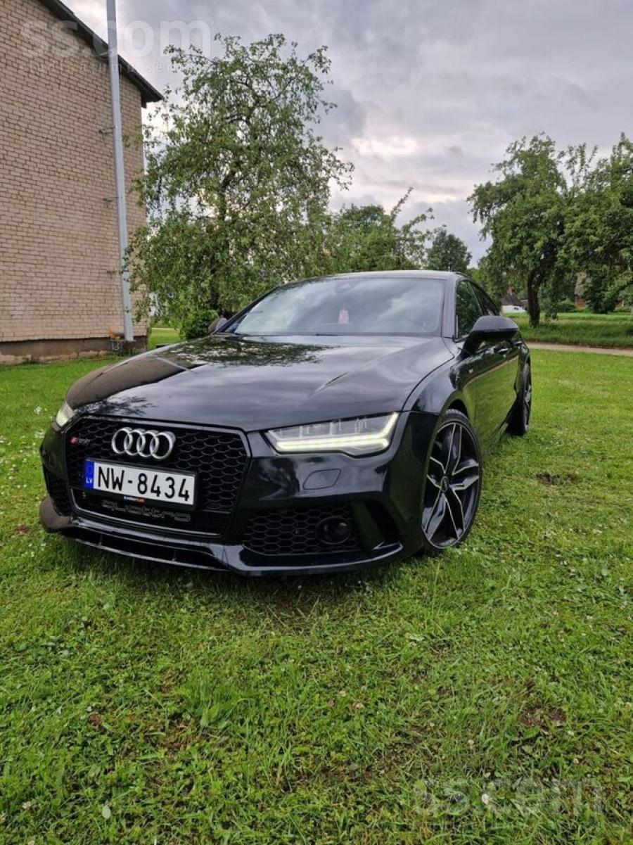Melns Audi A7 Sportback 2015 Rīga, ar dzinēja tilpumu 3.00 L un nobraukumu 312 tūkst. km par 18000 €, foto 13 vietnē AUTOMOTO.COM.LV