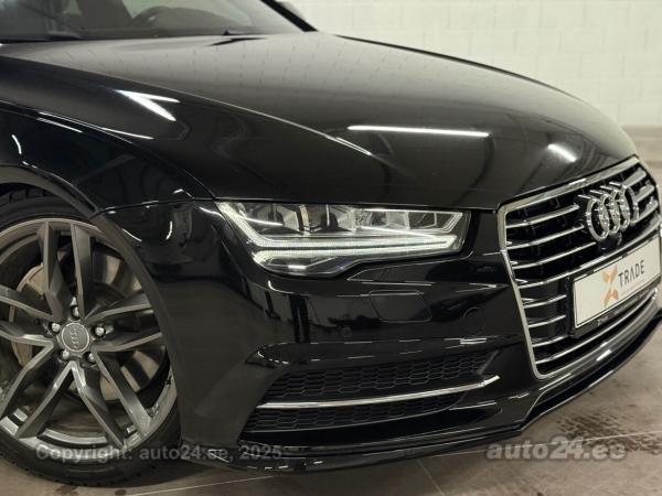 Melns Audi A7 Sportback 2015 Pērnava, ar dzinēja tilpumu 3.00 L un nobraukumu 205 tūkst. km par 19990 €, foto 11 vietnē AUTOMOTO.COM.LV