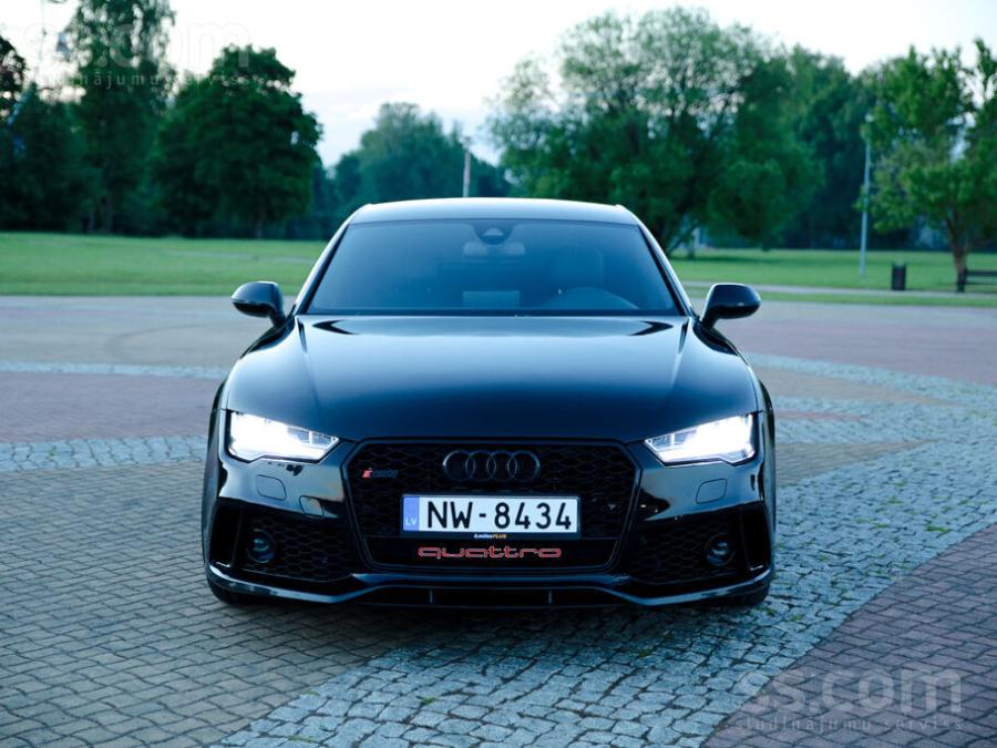 Melns Audi A7 Sportback 2015 Rīga, ar dzinēja tilpumu 3.00 L un nobraukumu 334 tūkst. km par 21900 €, foto 8 vietnē AUTOMOTO.COM.LV