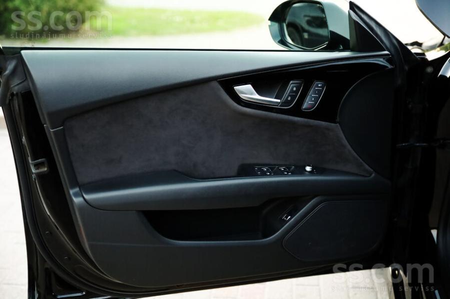 Melns Audi A7 Sportback 2015 Rīga, ar dzinēja tilpumu 3.00 L un nobraukumu 334 tūkst. km par 21900 €, foto 13 vietnē AUTOMOTO.COM.LV
