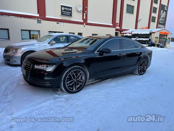 Melns Audi A7 Sportback 2015 Tallina, ar dzinēja tilpumu 3.00 L un nobraukumu 249 tūkst. km par 19500 €, foto 7 vietnē AUTOMOTO.COM.LV