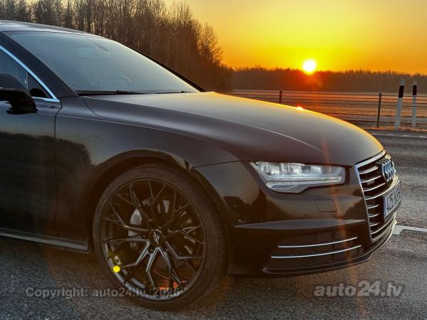 Melns Audi A7 Sportback 2015 Tallina, ar dzinēja tilpumu 3.00 L un nobraukumu 249 tūkst. km par 19500 €, foto 9 vietnē AUTOMOTO.COM.LV