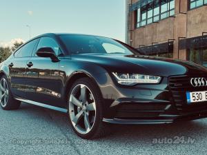Melns Audi A7 Sportback 2015 Tallina, ar dzinēja tilpumu 3.00 L un nobraukumu 156 tūkst. km par 23800 €, foto 3 vietnē AUTOMOTO.COM.LV