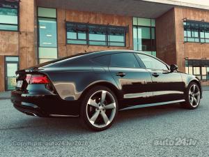 Melns Audi A7 Sportback 2015 Tallina, ar dzinēja tilpumu 3.00 L un nobraukumu 156 tūkst. km par 23800 €, foto 6 vietnē AUTOMOTO.COM.LV