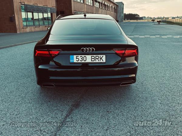 Melns Audi A7 Sportback 2015 Tallina, ar dzinēja tilpumu 3.00 L un nobraukumu 156 tūkst. km par 23800 €, foto 6 vietnē AUTOMOTO.COM.LV