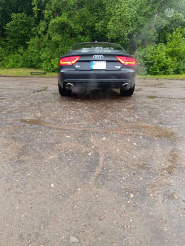 Melns Audi A7 Sportback 2015 Kauņa, ar dzinēja tilpumu 3.00 L un nobraukumu 132 tūkst. km par 14500 €, foto 4 vietnē AUTOMOTO.COM.LV