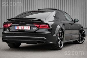 Черный Ауди А7 Спортбек 2015 в Тукумс, объемом двигателя 3.00 л и пробегом 218 тыс. км за 20900 €, фото 5 на AUTOMOTO.COM.LV