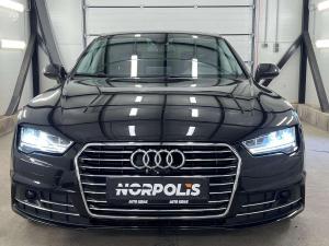 Black Audi A7 Sportback 2015 in Vilnius, with an engine capacity of 3.00 L and mileage of 144 thousand km for 17900 €, photo 3 on AUTOMOTO.COM.LV