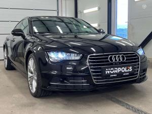 Black Audi A7 Sportback 2015 in Vilnius, with an engine capacity of 3.00 L and mileage of 144 thousand km for 17900 €, photo 4 on AUTOMOTO.COM.LV