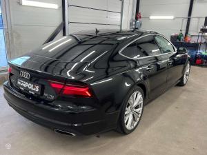 Black Audi A7 Sportback 2015 in Vilnius, with an engine capacity of 3.00 L and mileage of 144 thousand km for 17900 €, photo 11 on AUTOMOTO.COM.LV