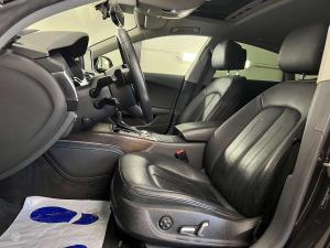 Black Audi A7 Sportback 2015 in Vilnius, with an engine capacity of 3.00 L and mileage of 144 thousand km for 17900 €, photo 15 on AUTOMOTO.COM.LV