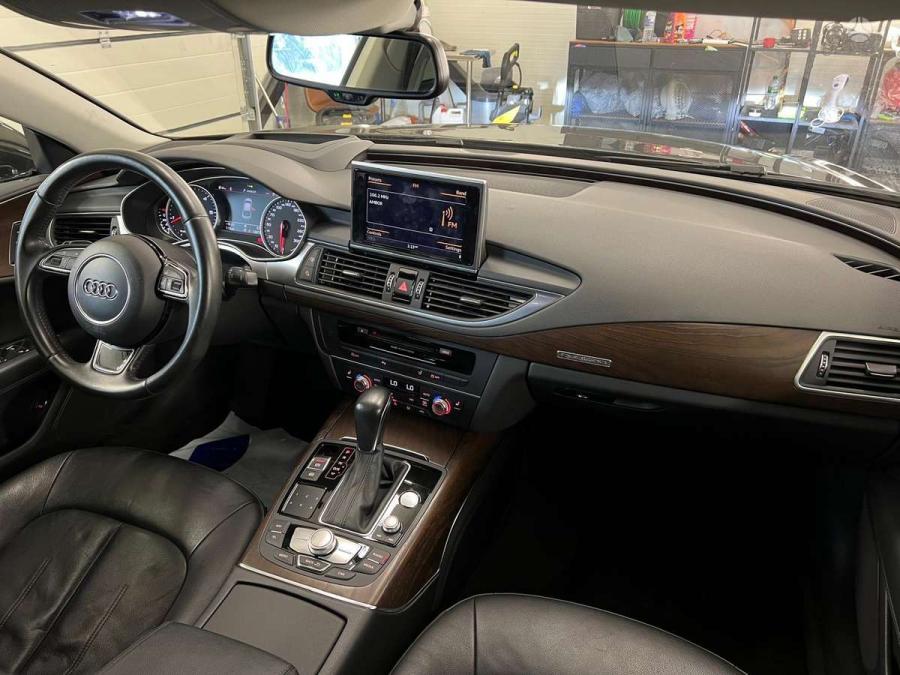 Black Audi A7 Sportback 2015 in Vilnius, with an engine capacity of 3.00 L and mileage of 144 thousand km for 17900 €, photo 38 on AUTOMOTO.COM.LV