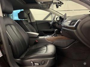 Black Audi A7 Sportback 2015 in Vilnius, with an engine capacity of 3.00 L and mileage of 144 thousand km for 17900 €, photo 39 on AUTOMOTO.COM.LV