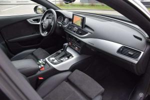 Melns Audi A7 Sportback 2015 Viļņa, ar dzinēja tilpumu 2.97 L un nobraukumu 267 tūkst. km par 16200 €, foto 23 vietnē AUTOMOTO.COM.LV