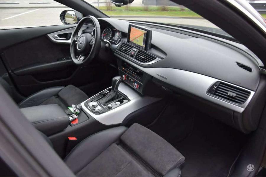 Melns Audi A7 Sportback 2015 Viļņa, ar dzinēja tilpumu 2.97 L un nobraukumu 267 tūkst. km par 16200 €, foto 23 vietnē AUTOMOTO.COM.LV
