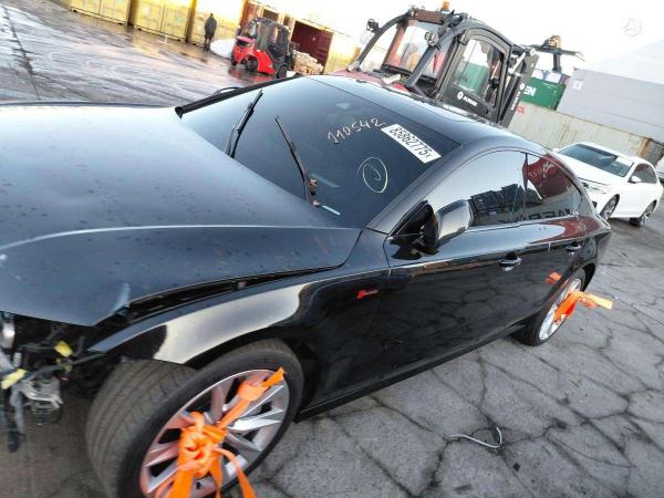 Black Audi A7 Sportback 2016 in Vilnius, with an engine capacity of 3.00 L and mileage of 193 thousand km for 9999 €, photo 6 on AUTOMOTO.COM.LV