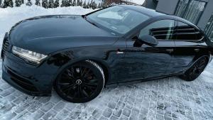 Black Audi A7 Sportback 2016 in Vilnius, with an engine capacity of 3.00 L and mileage of 120 thousand km for 19900 €, photo 26 on AUTOMOTO.COM.LV