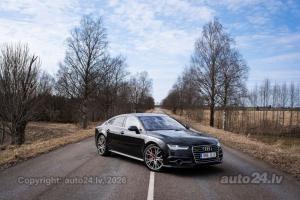 Melns Audi A7 Sportback 2016 Tallina, ar dzinēja tilpumu 3.00 L un nobraukumu 222 tūkst. km par 22499 €, foto  vietnē AUTOMOTO.COM.LV