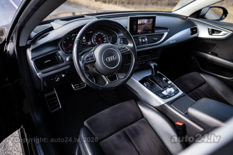 Melns Audi A7 Sportback 2016 Tallina, ar dzinēja tilpumu 3.00 L un nobraukumu 222 tūkst. km par 22499 €, foto 8 vietnē AUTOMOTO.COM.LV