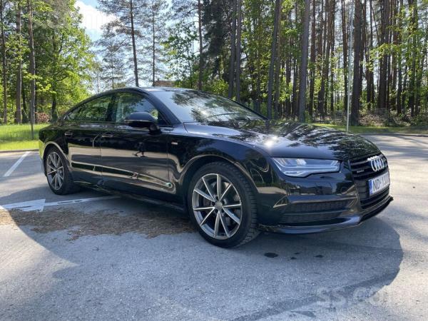 Melns Audi A7 Sportback 2016 Rīga, ar dzinēja tilpumu 3.00 L un nobraukumu 145 tūkst. km par 22900 €, foto 2 vietnē AUTOMOTO.COM.LV