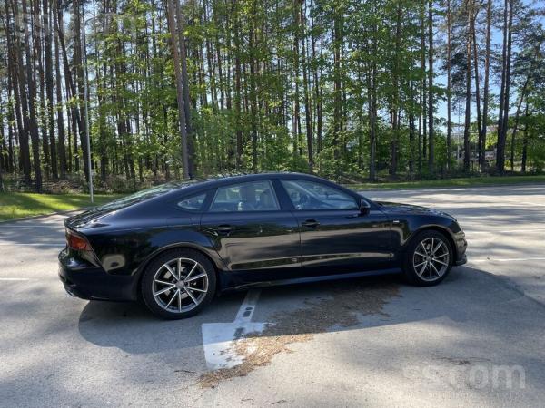 Melns Audi A7 Sportback 2016 Rīga, ar dzinēja tilpumu 3.00 L un nobraukumu 145 tūkst. km par 22900 €, foto 5 vietnē AUTOMOTO.COM.LV