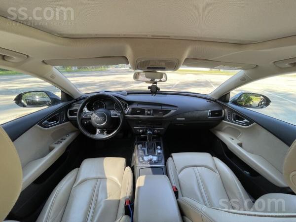 Melns Audi A7 Sportback 2016 Rīga, ar dzinēja tilpumu 3.00 L un nobraukumu 145 tūkst. km par 22900 €, foto 8 vietnē AUTOMOTO.COM.LV