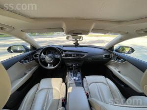 Black Audi A7 Sportback 2016 in Riga, with an engine capacity of 3.00 L and mileage of 145 thousand km for 22900 €, photo 9 on AUTOMOTO.COM.LV