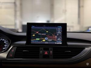 Black Audi A7 Sportback 2016 in Vilnius, with an engine capacity of 3.00 L and mileage of 201 thousand km for 18990 €, photo 26 on AUTOMOTO.COM.LV