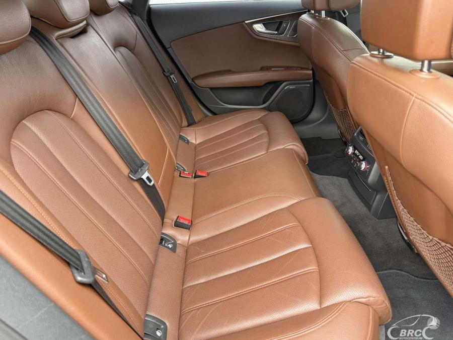 Melns Audi A7 Sportback 2016 Klaipėda, ar dzinēja tilpumu 3.00 L un nobraukumu 193 tūkst. km par 17900 €, foto 5 vietnē AUTOMOTO.COM.LV