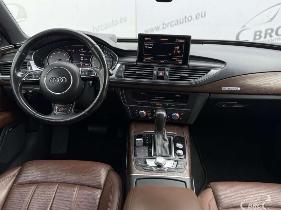 Melns Audi A7 Sportback 2016 Klaipėda, ar dzinēja tilpumu 3.00 L un nobraukumu 193 tūkst. km par 17900 €, foto 6 vietnē AUTOMOTO.COM.LV
