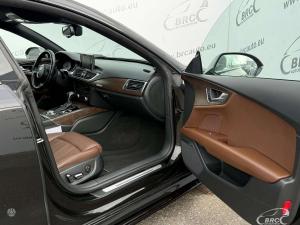 Melns Audi A7 Sportback 2016 Klaipėda, ar dzinēja tilpumu 3.00 L un nobraukumu 193 tūkst. km par 17900 €, foto 9 vietnē AUTOMOTO.COM.LV