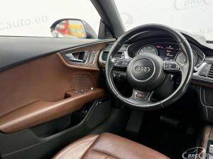 Melns Audi A7 Sportback 2016 Klaipėda, ar dzinēja tilpumu 3.00 L un nobraukumu 193 tūkst. km par 17900 €, foto 11 vietnē AUTOMOTO.COM.LV