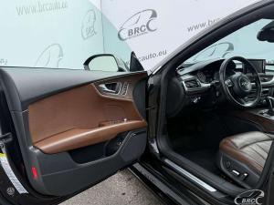 Melns Audi A7 Sportback 2016 Klaipėda, ar dzinēja tilpumu 3.00 L un nobraukumu 193 tūkst. km par 17900 €, foto 20 vietnē AUTOMOTO.COM.LV