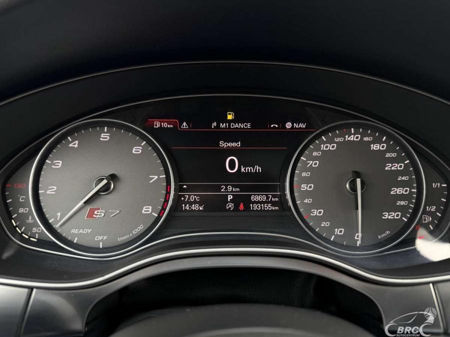 Melns Audi A7 Sportback 2016 Klaipėda, ar dzinēja tilpumu 3.00 L un nobraukumu 193 tūkst. km par 17900 €, foto 24 vietnē AUTOMOTO.COM.LV