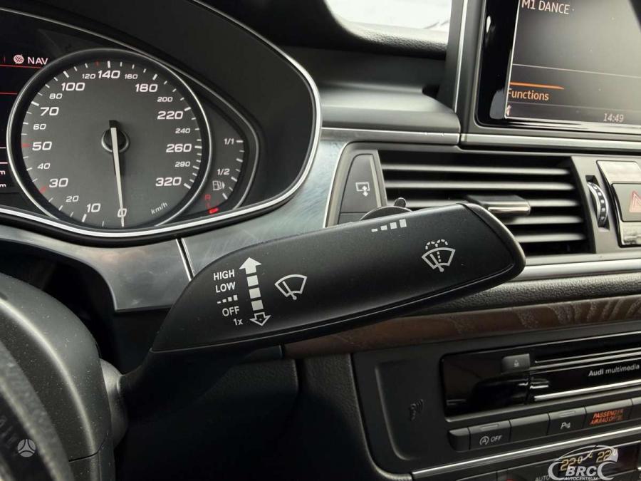 Melns Audi A7 Sportback 2016 Klaipėda, ar dzinēja tilpumu 3.00 L un nobraukumu 193 tūkst. km par 17900 €, foto 32 vietnē AUTOMOTO.COM.LV