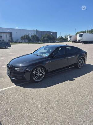 Black Audi A7 Sportback 2016 in Kaunas, with an engine capacity of 3.00 L and mileage of 171 thousand km for 18500 €, photo  on AUTOMOTO.COM.LV