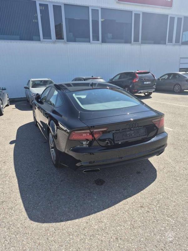 Melns Audi A7 Sportback 2016 Kauņa, ar dzinēja tilpumu 3.00 L un nobraukumu 171 tūkst. km par 18500 €, foto 5 vietnē AUTOMOTO.COM.LV