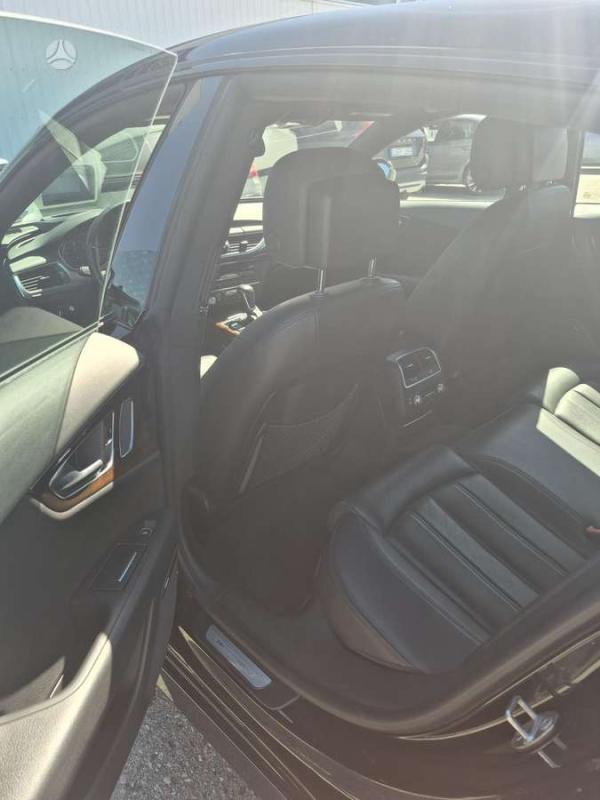 Melns Audi A7 Sportback 2016 Kauņa, ar dzinēja tilpumu 3.00 L un nobraukumu 171 tūkst. km par 18500 €, foto 7 vietnē AUTOMOTO.COM.LV