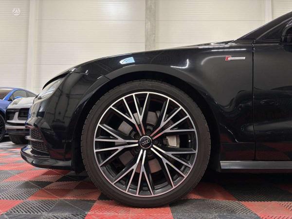 Black Audi A7 Sportback 2016 in Vilnius, with an engine capacity of 3.00 L and mileage of 201 thousand km for 17490 €, photo 9 on AUTOMOTO.COM.LV