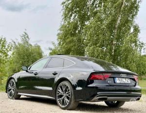 Black Audi A7 Sportback 2016 in Siauliai, with an engine capacity of 3.00 L and mileage of 236 thousand km for 15950 €, photo 4 on AUTOMOTO.COM.LV